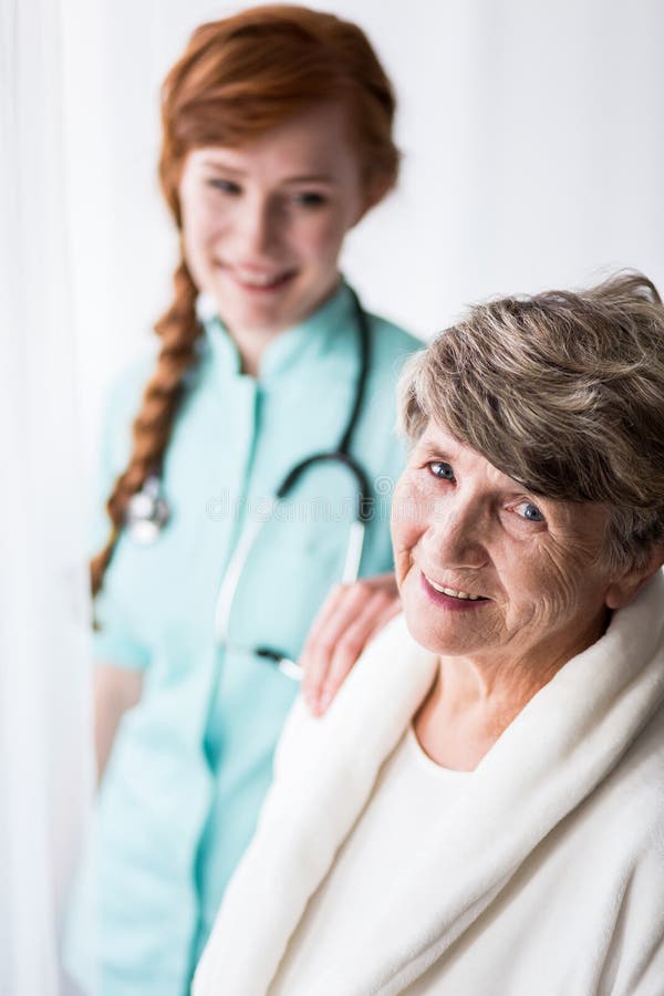 Positive Relations with Patient Stock Photo - Image of sympathy, care ...