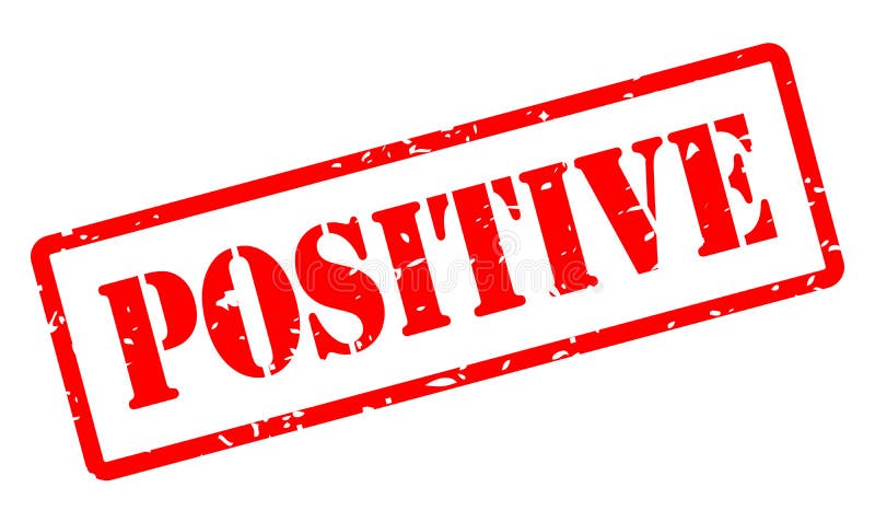 Positive rubber stamp stock vector. Illustration of label - 226340781