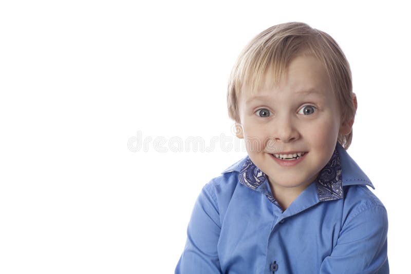 Small boy with funny face stock image. Image of caucasian - 29780195