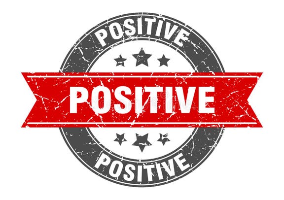 Positive stamp stock vector. Illustration of grunge - 162722412