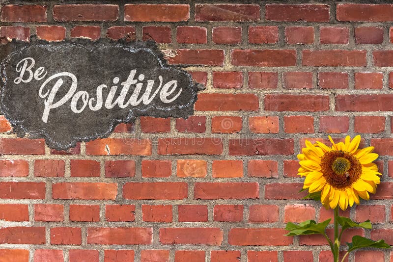 Positive Thinking Concept stock image. Image of optimistic - 156628341