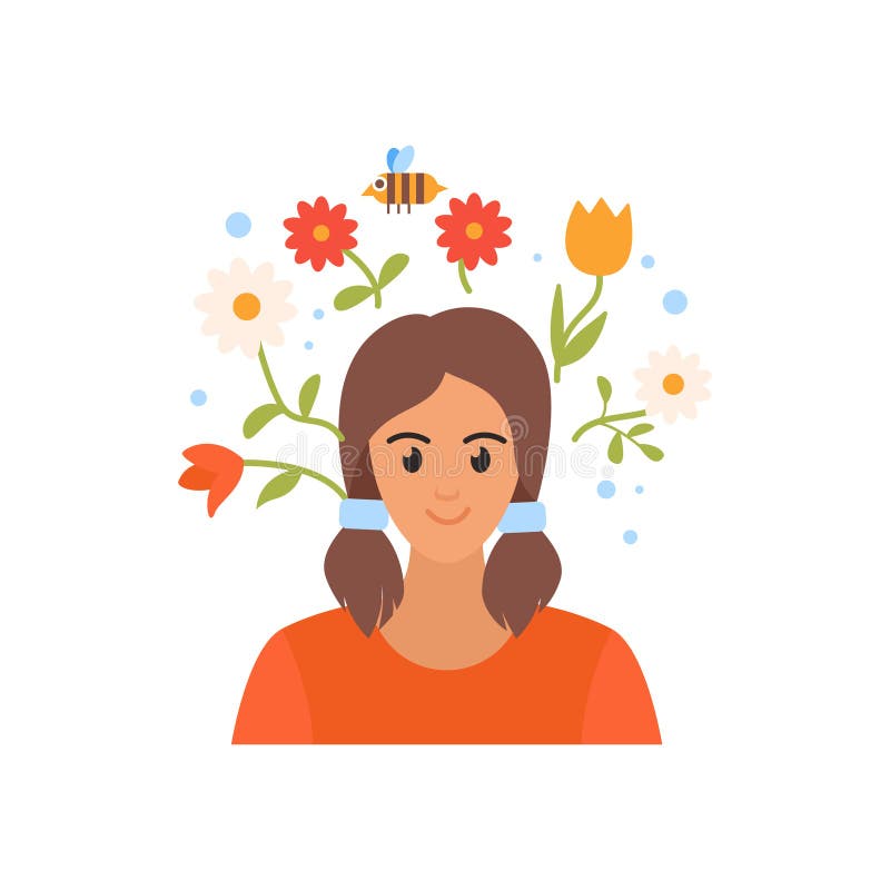 Positive Thinking with Water Waves Stock Vector - Illustration of ...