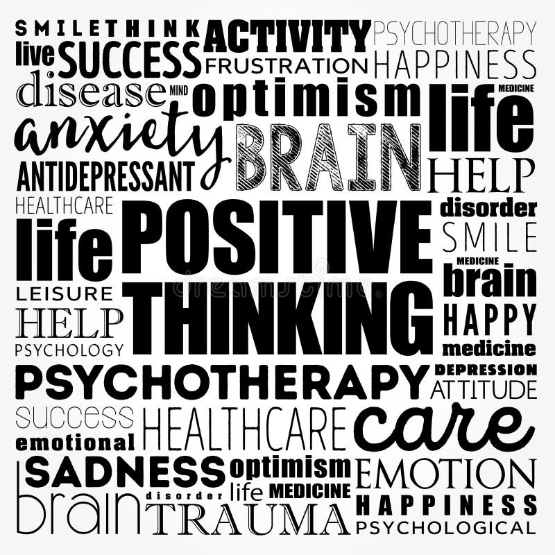 Positive Thinking Mind Map, Concept for Presentations and Reports Stock ... Positive Thinking Mind Map, Concept for Presentations and Reports Stock ...