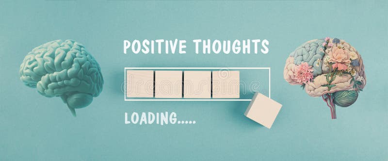 Positive Thoughts Loading, Mental Health Stability, State of Mind ...