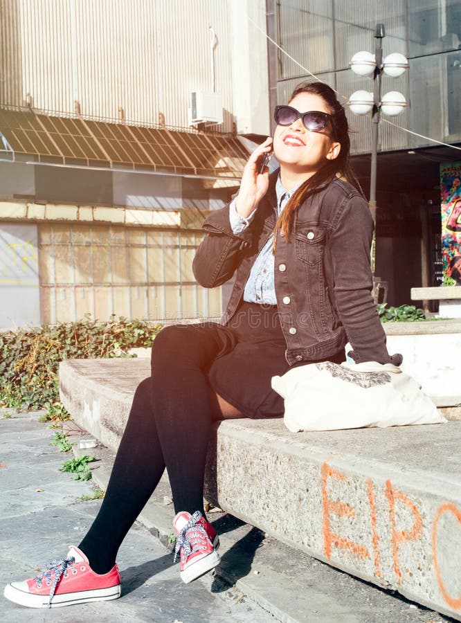 Positive time stock image. Image of city, female, business - 46587225