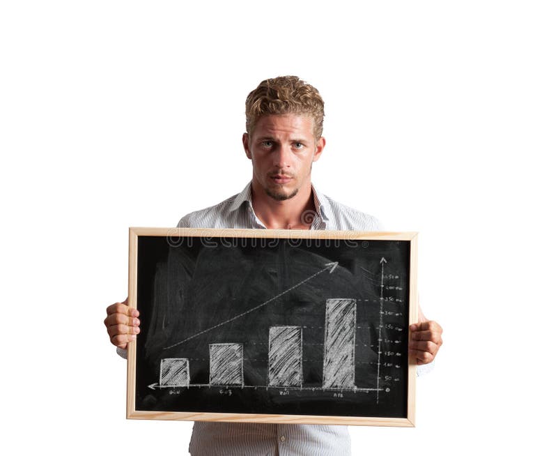 Positive trend stock image. Image of progress, chart - 27274969