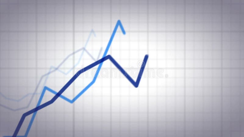 Positive Trend Chart stock video. Video of sale, graph - 45414969