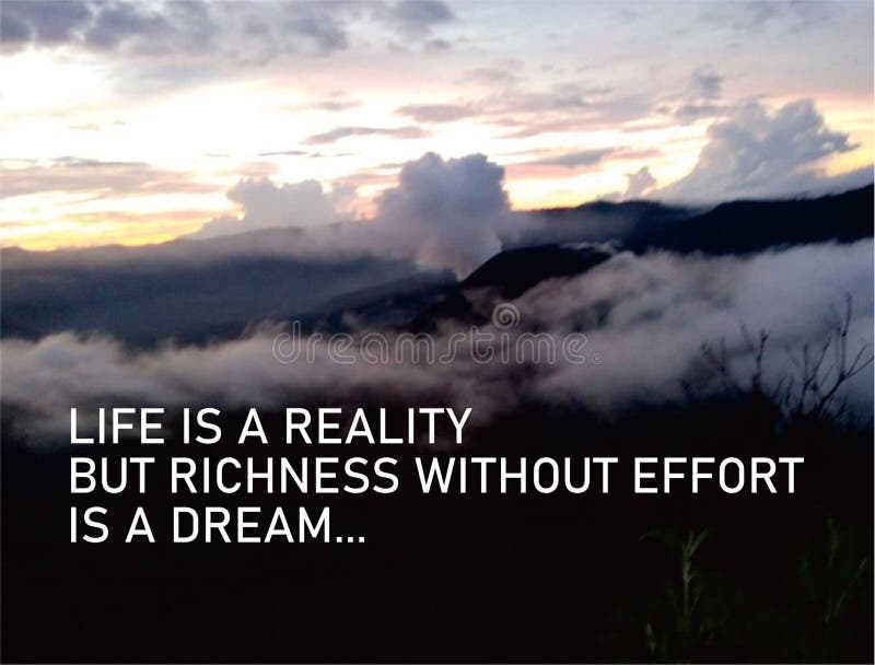 Positive Wisdom about Effort Stock Image - Image of hill, words: 310717629