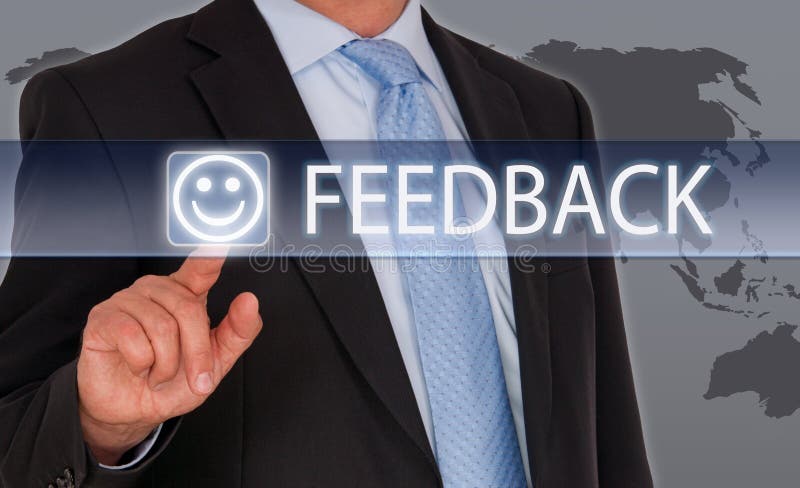 Positives Feed-back stockbild. Bild von marketing, finger - 85352605
