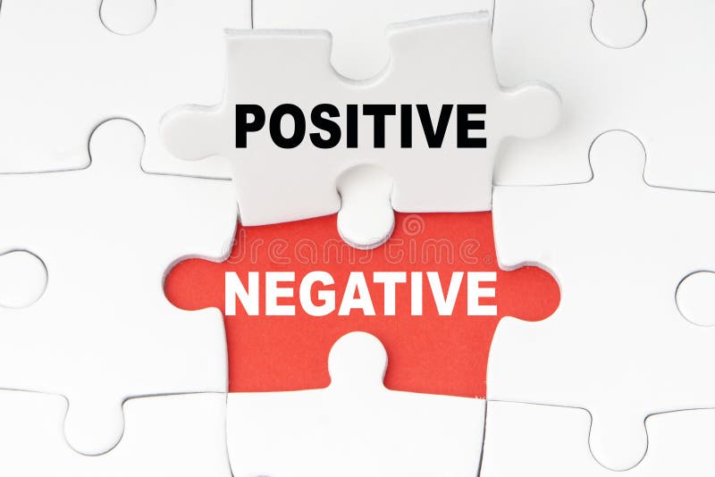 Positives and Negatives stock photo. Image of horizontal - 12048404