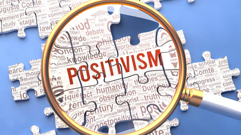 Positivism and Related Ideas on a Puzzle Pieces. a Metaphor Showing ...