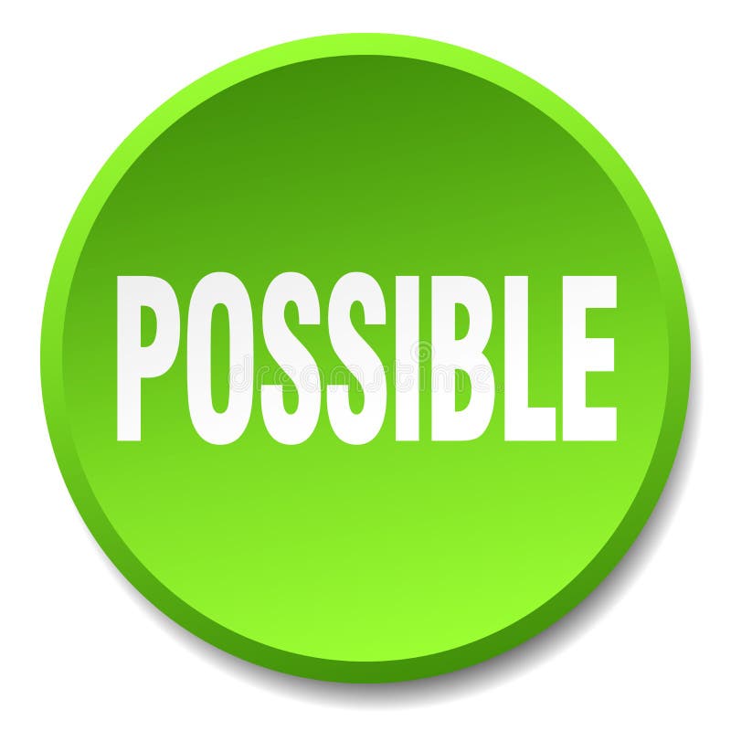 Possible button stock vector. Illustration of website - 122697672