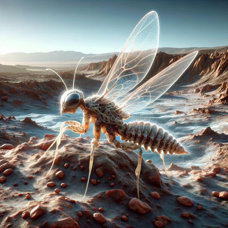 Possible Form of Life on the Planet Mars. Stock Illustration ... Possible Form of Life on the Planet Mars. Stock Illustration ...