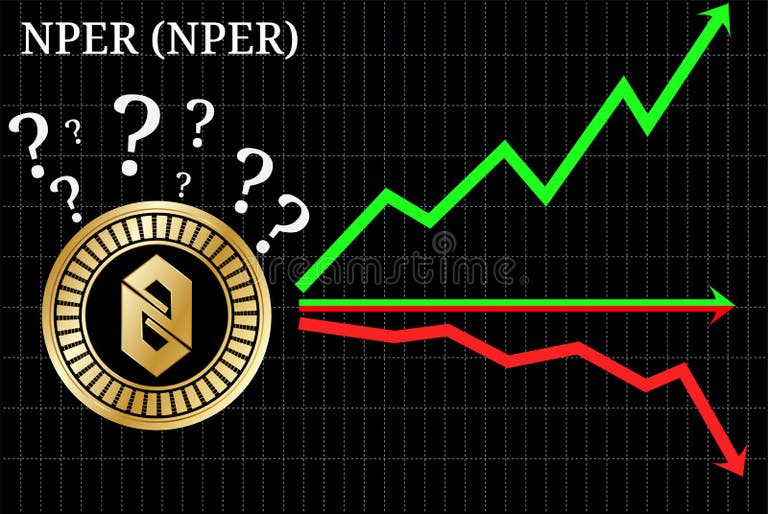 Possible Graphs of Forecast NPER NPER - Up, Down or Horizontally. Stock Vector - Illustration of ...