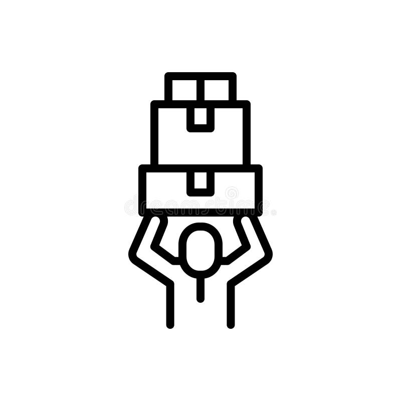 Silhouette Porter Stock Illustrations – 379 Silhouette Porter Stock ...