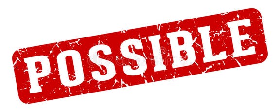 Possible Rectangular Sign. Possible Stamp Stock Vector - Illustration ...