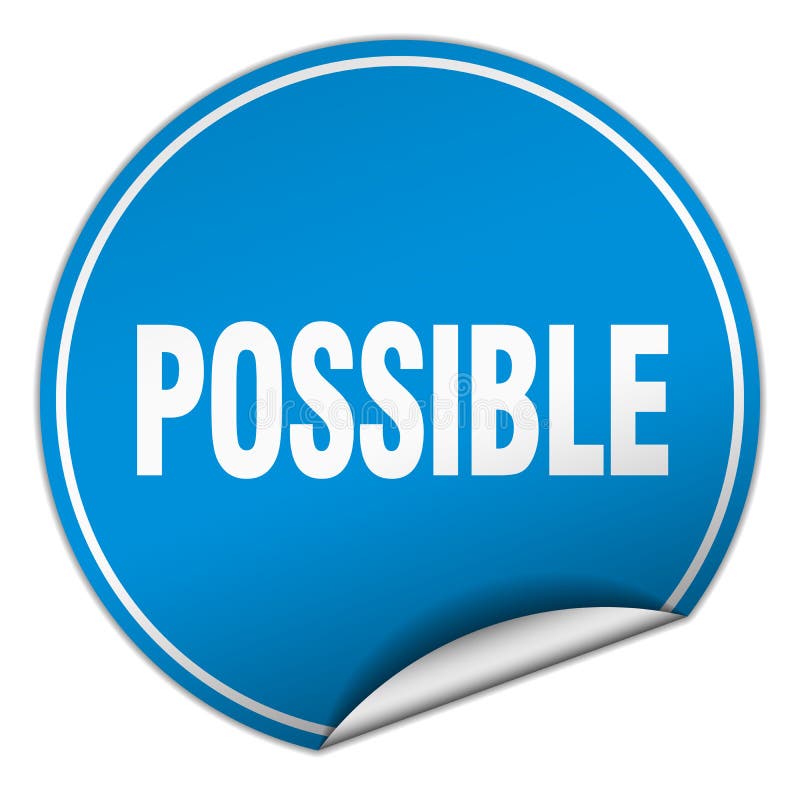 Possible Sticker. Possible Sign Set Stock Vector - Illustration of ...