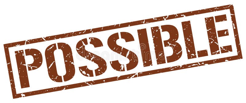 Possible stamp stock vector. Illustration of stamp, sign - 122022130