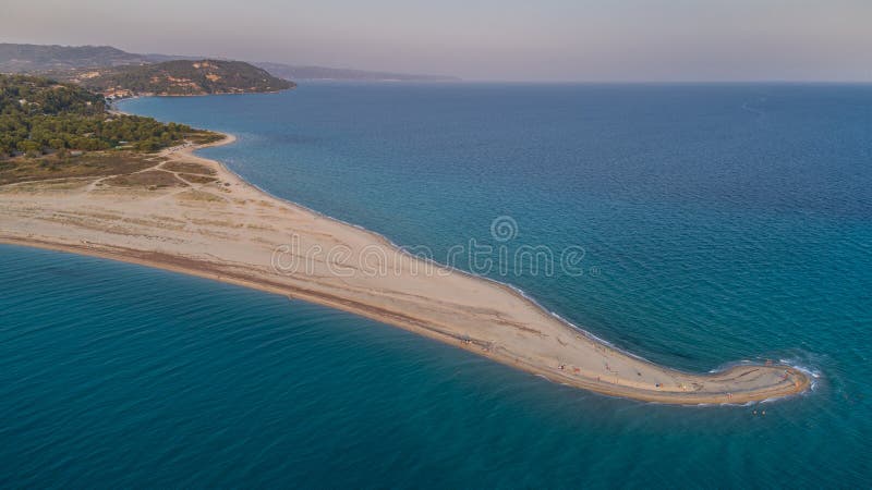 Possidi Cape beach stock photo. Image of sunrise, cape - 141798460