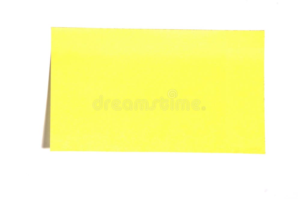 Post-it stock photo. Image of attach, bulletin, isolated - 4612284