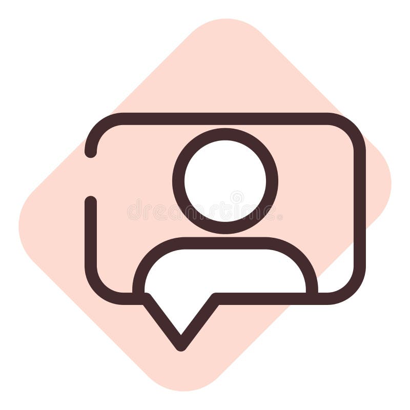 Post account, icon stock vector. Illustration of transparent - 259396568