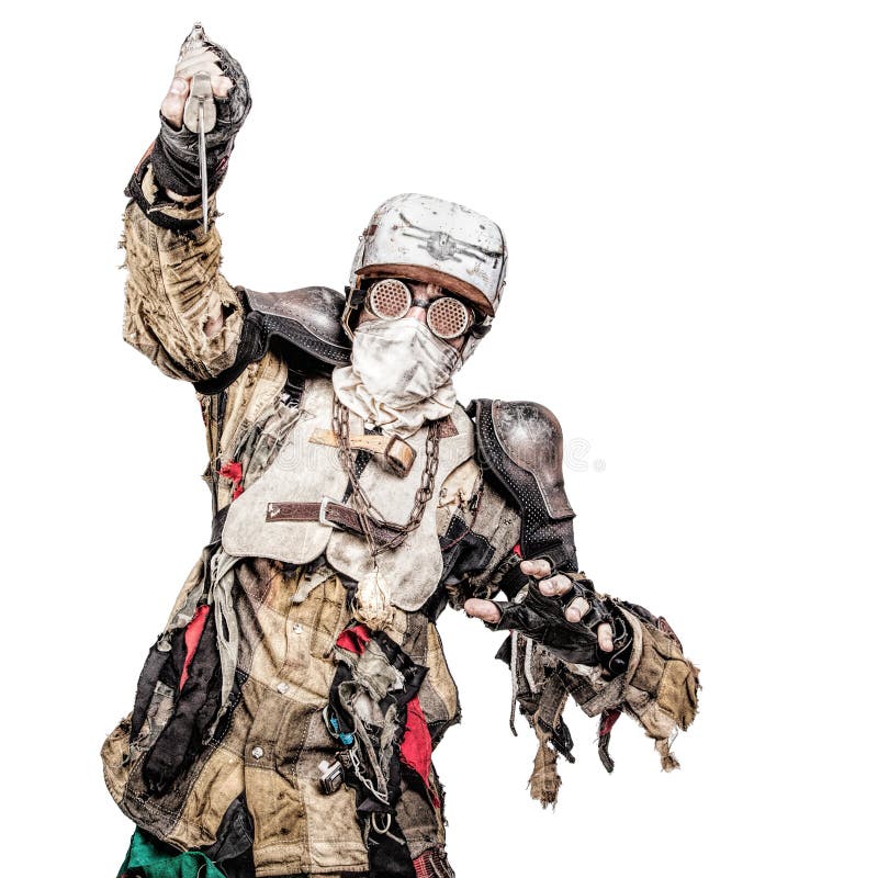 Post apoc beast survivor stock photo. Image of cold - 103339680