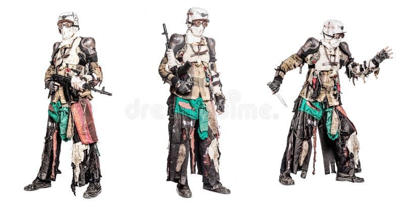 Post apoc beast survivor stock photo. Image of desolated - 105054178