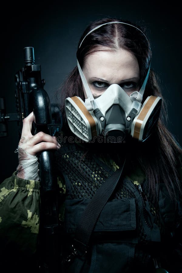 Police Special Team Fighter with Pistol and Shield Stock Photo - Image ...