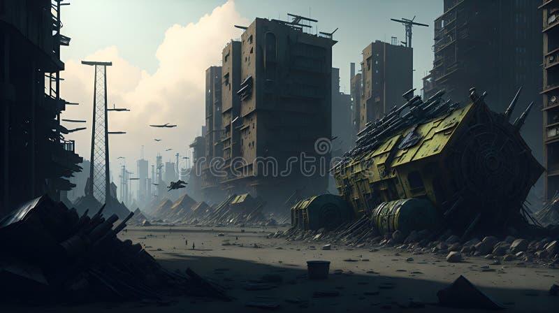 Post Apocalyptic Cityscape