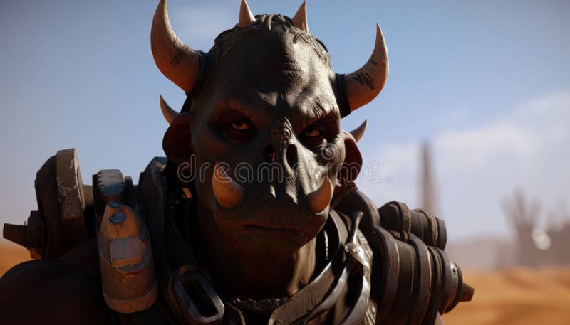 Post Apocalyptic Goblin Scavenger Stock Illustration - Illustration of ...