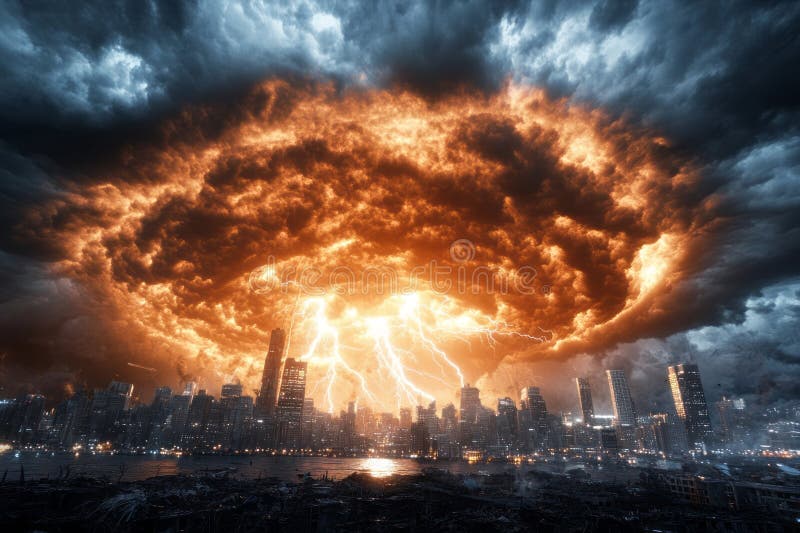 Post-apocalyptic Scenes Showcasing Destruction and Desolation Caused by ...