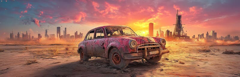 Desolate World: Machines Take Over Human Landscape in Post-Apocalyptic ...