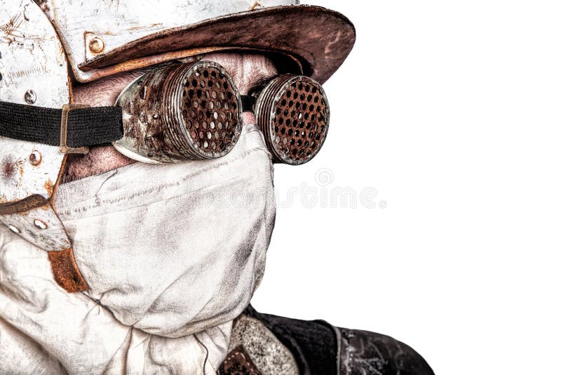 Post apoc beast survivor stock image. Image of studio - 103339393