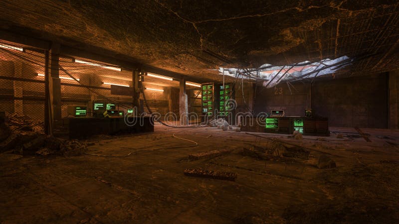 Undergound Bunker Stock Illustrations – 1 Undergound Bunker Stock ...