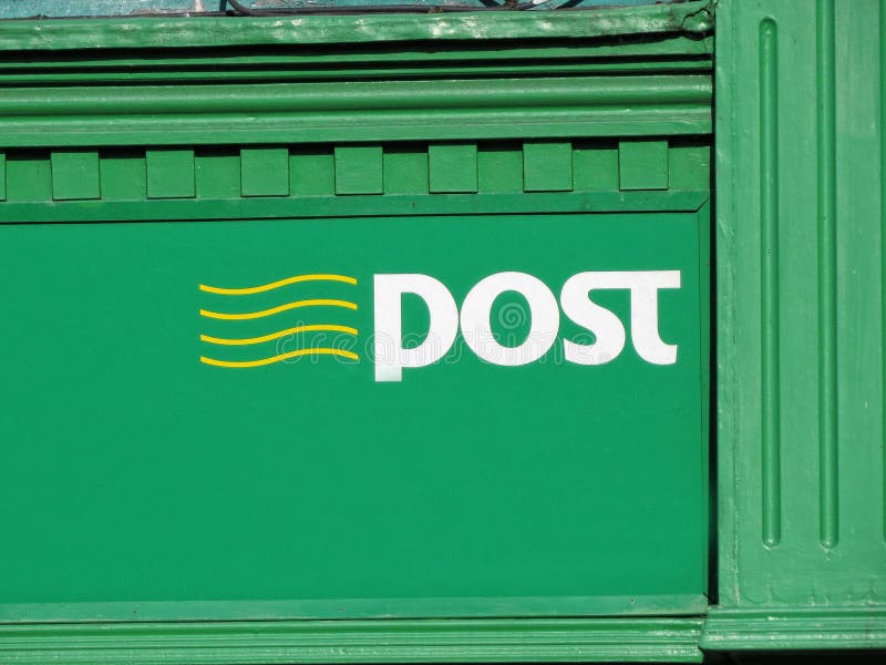 A post box stock photo. Image of building, mailbox, city - 56764926