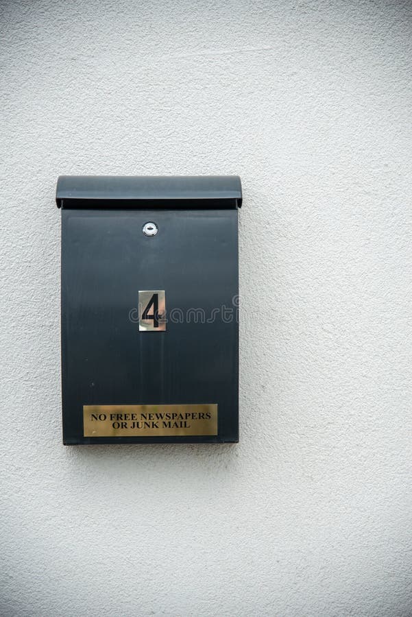 Post Box, Embedded in a Stone Wall Stock Photo - Image of traditional ...