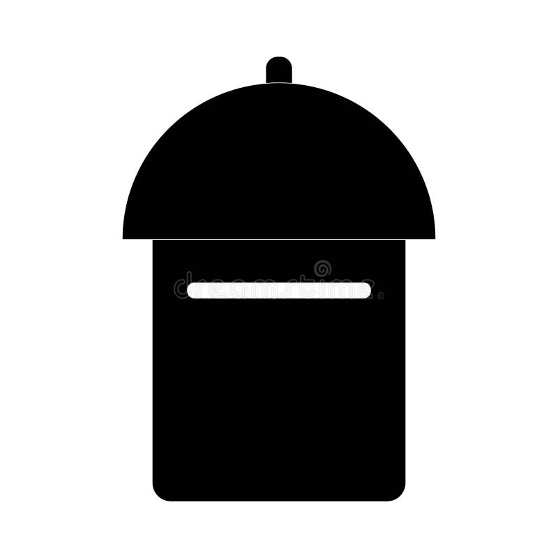 Post Box Icon Logo Vector Design Stock Vector - Illustration of package ...