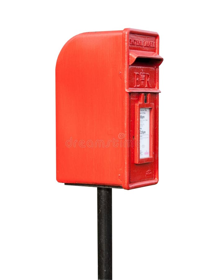 The Post Box Isolation stock photo. Image of mail, isolation - 11741140