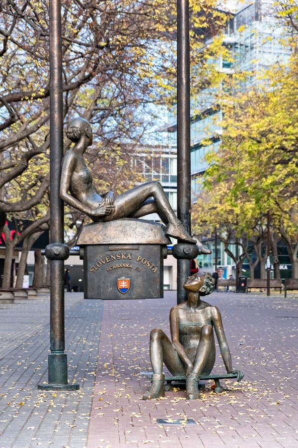 Post box editorial stock photo. Image of mailbox, sculpture - 167959888