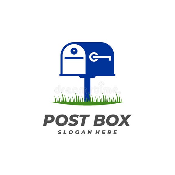 Post Box Logo Vector Template, Creative Post Box Logo Design Concepts ...