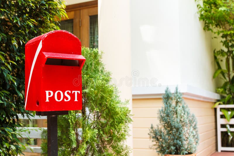 Post box stock photo. Image of receive, delivery, mailbox - 41165876