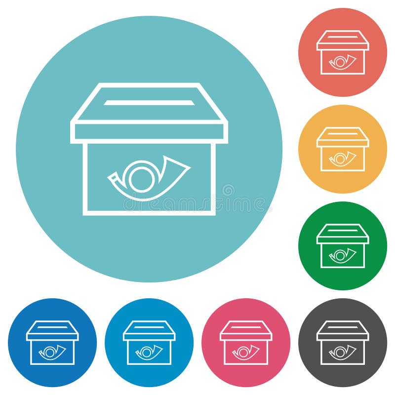 Postbox Circular Stock Illustrations – 29 Postbox Circular Stock Illustrations, Vectors ...