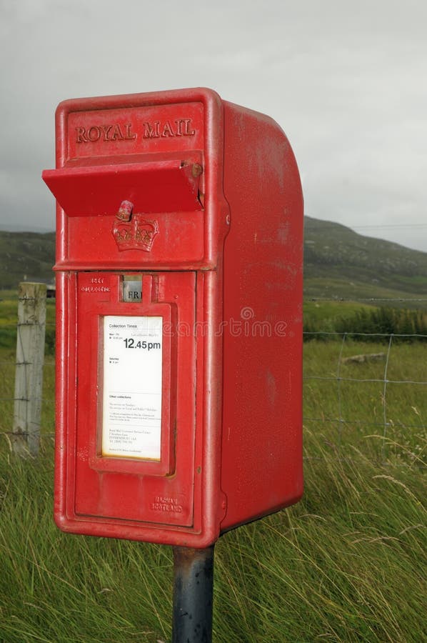 Mail Box Flap with Post Horn Stock Photo - Image of iron, home: 138899154