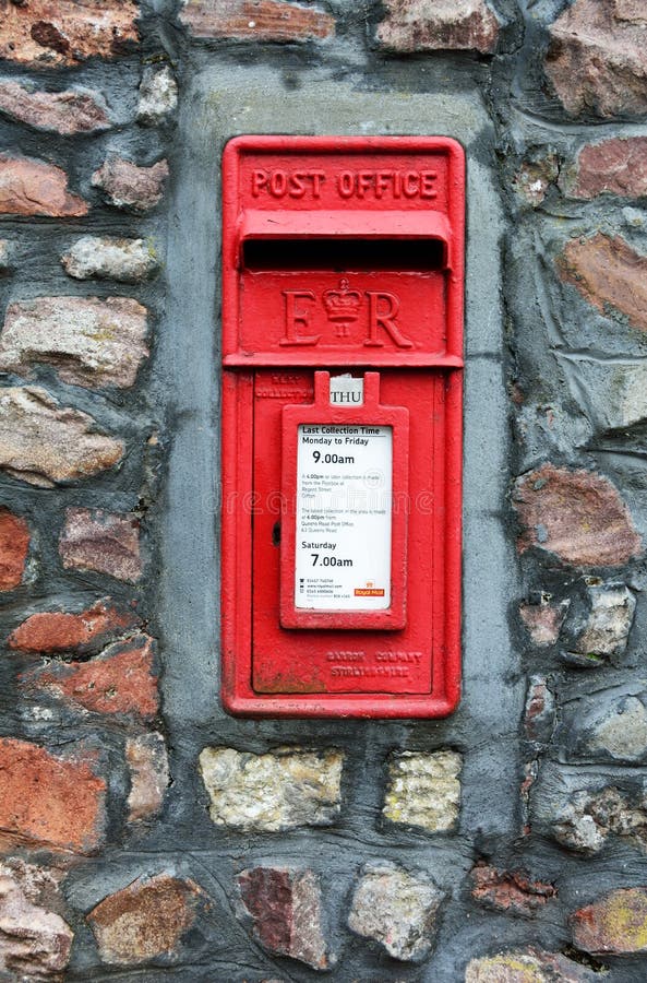 Post Box editorial photo. Image of royal, mailbox, correspondence ...
