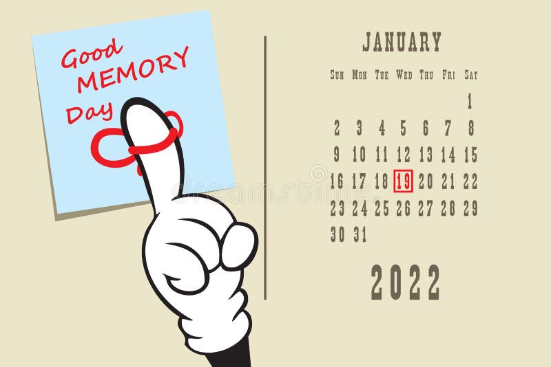 Post card Good Memory Day stock vector. Illustration of memory - 243505911