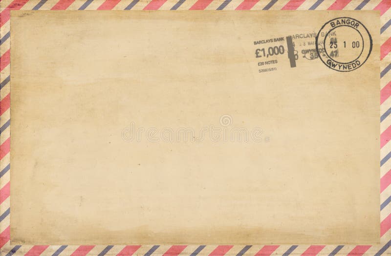 Post Card stock photo. Image of stationary, striped, background - 46217650