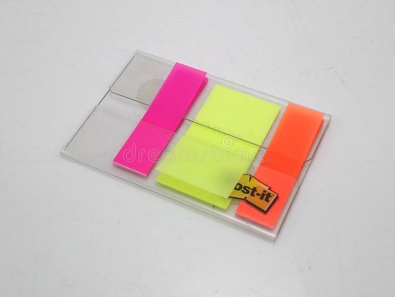 Post it Colored Paper Notes in Philippines Editorial Stock Image ...