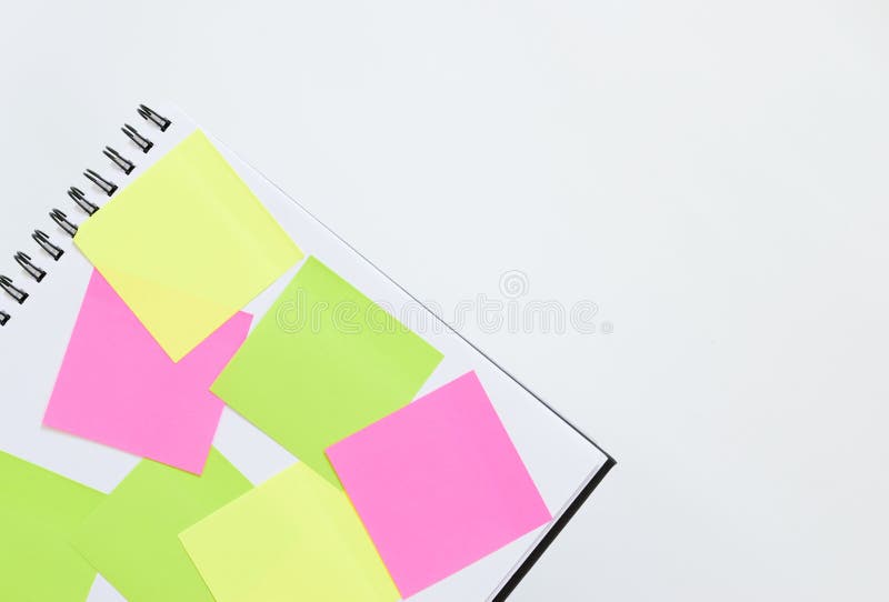 Stick note stock photo. Image of space, page, notebook - 40050546