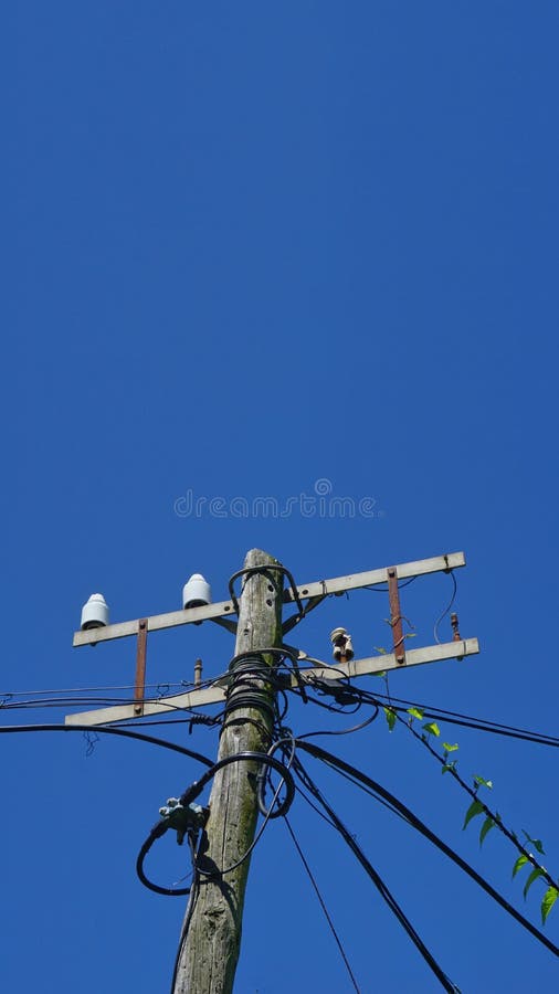 Post electrical stock photo. Image of industrial, connection - 75801798