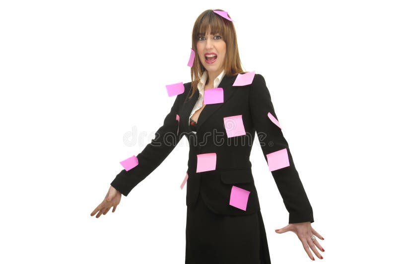 Post-it girl stock photo. Image of handsome, relaxed, portuguese - 9214226
